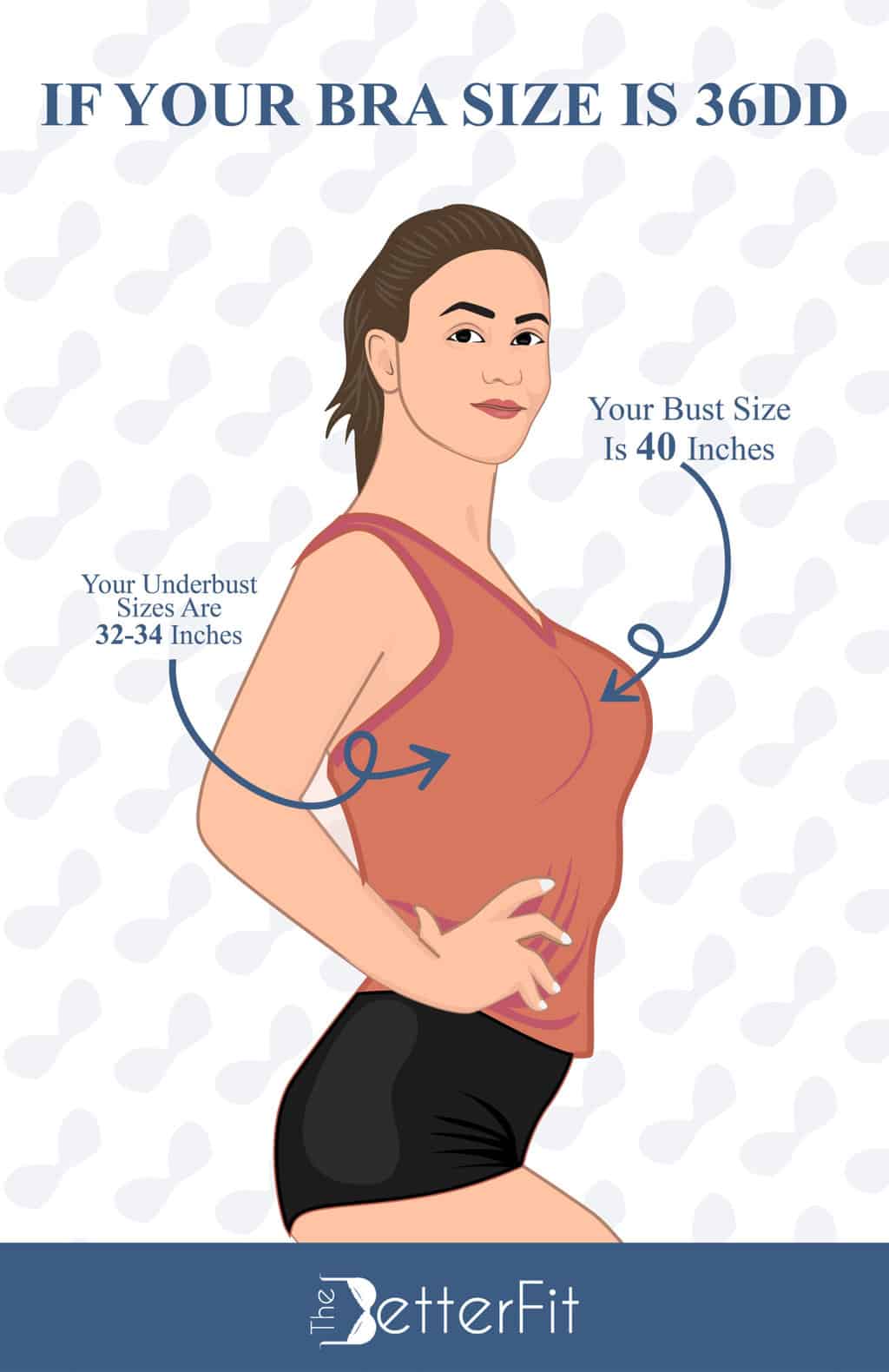 How Big Is A 36DD Bra Cup Size TheBetterFit