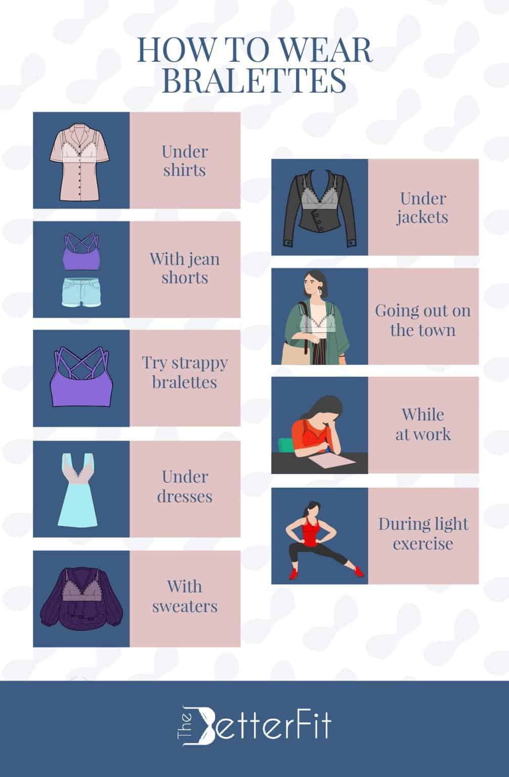 21 Stylish Ideas for How to Wear a Bralette | TheBetterFit