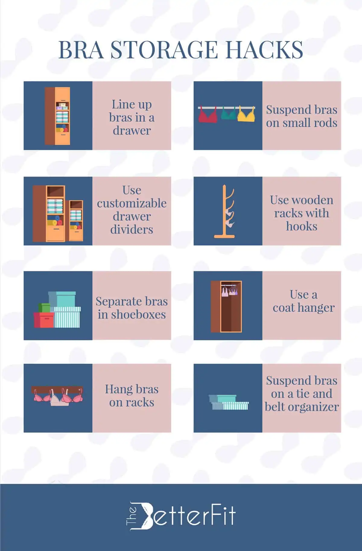 16 Simple Bra Storage Hacks | TheBetterFit