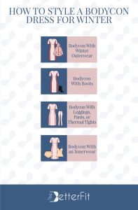 How to Style a Bodycon Dress for Winter | TheBetterFit
